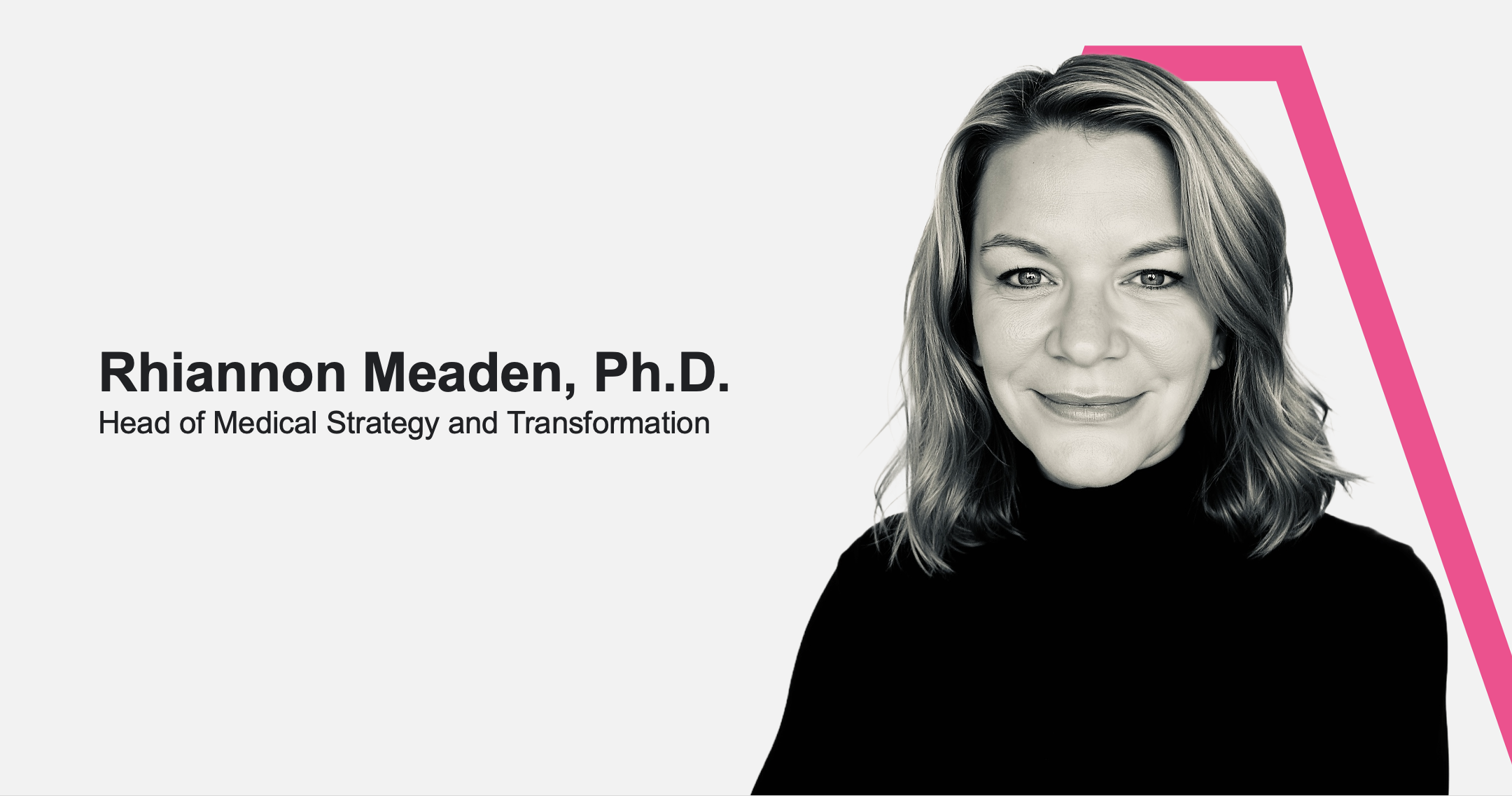 Rhiannon Meaden, Ph.D., joins Avalere Health as Head of Medical ...